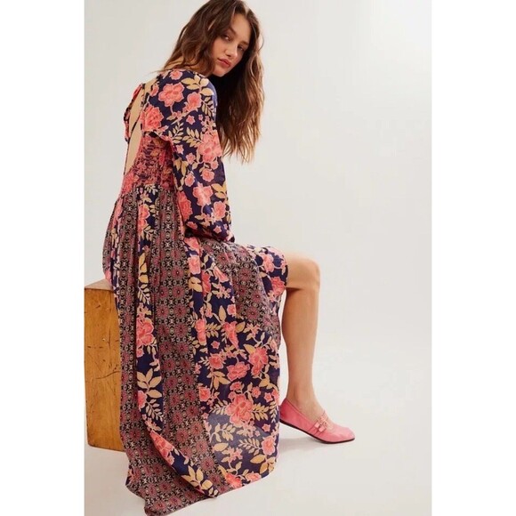 Free People | Dresses | Free People Maxi Dress Women Boho A New Way ...